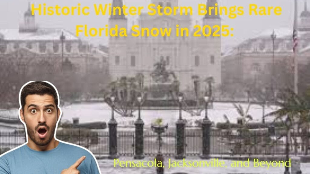 Historic Winter Storm Brings Rare Florida Snow in 2025: Pensacola ...