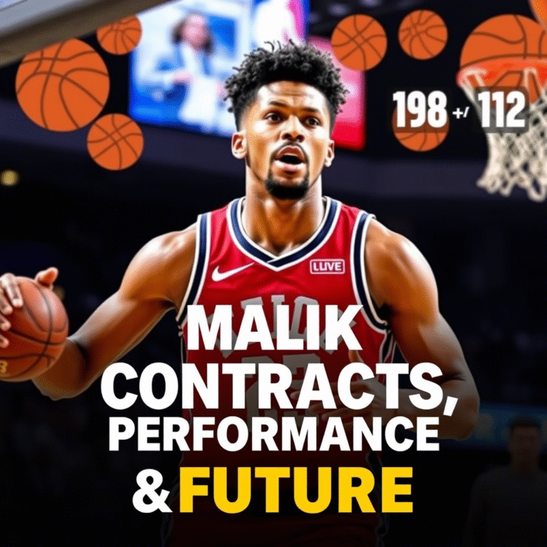 Malik Beasley’s NBA Journey: Contracts, Performance, and Future Prospects